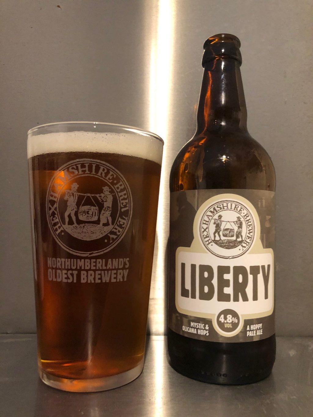 LIBERTY: 12x500ml - Hexhamshire Brewery
